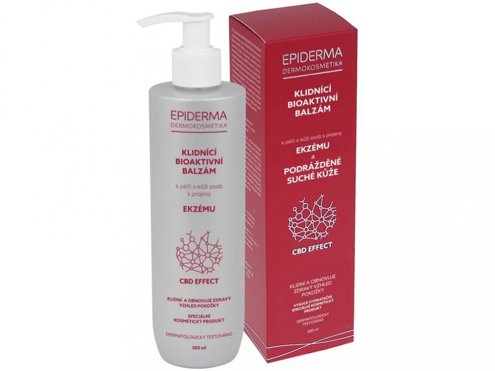 Epiderma bioactive CBD balm for presence of Eczema 300ml