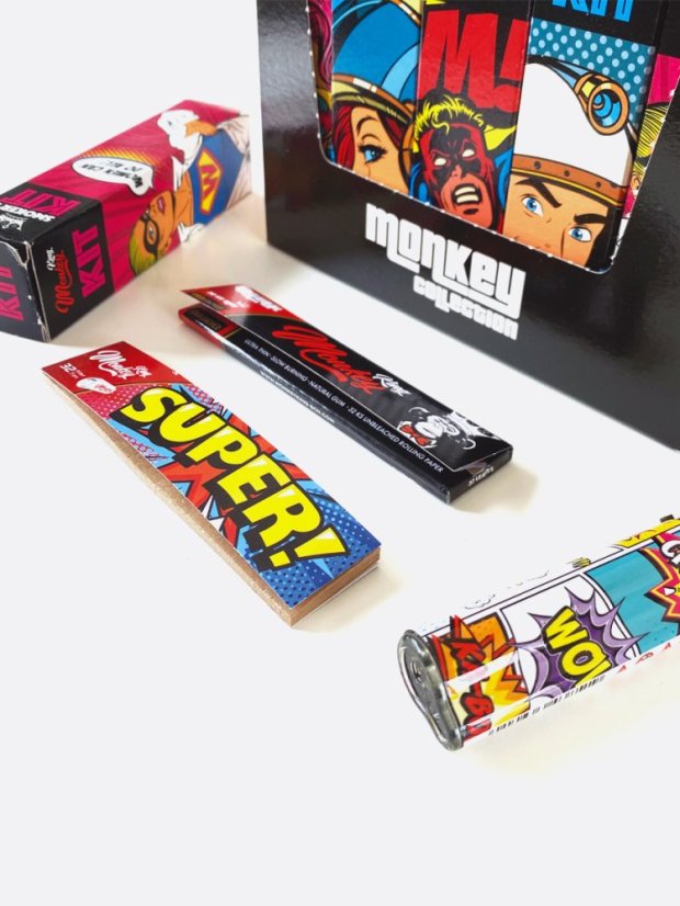 Monkey King Kit Encendedor Atomico con Papeles y Boquillas