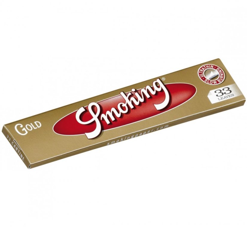 Kertas Rokok Ukuran King - Gold Slim