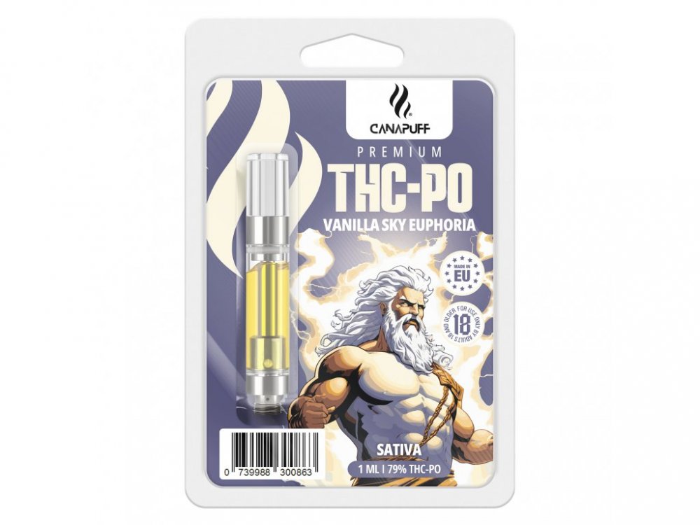 CanaPuff THCPO Cartridge Vanilla Sky Euphoria, THCPO 79 %, 1 ml | Buds ...