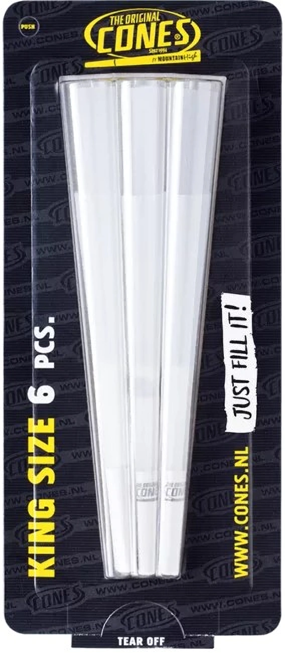 The Original Cones, Конуси Оригінальний King Size 6x блістер