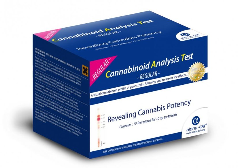 Alpha-CAT Cannabinoids Analysis test - REGULAR kit