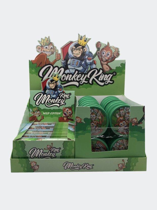 Kertas Rokok Monkey King dengan Filter dan Gerinda (Edisi Liar)