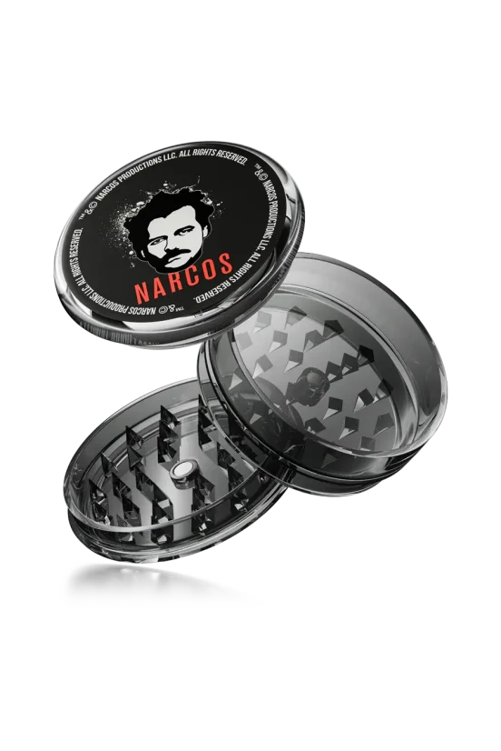 Narcos Plastic Grinder, 3 parts, 60 mm - disegno casuale