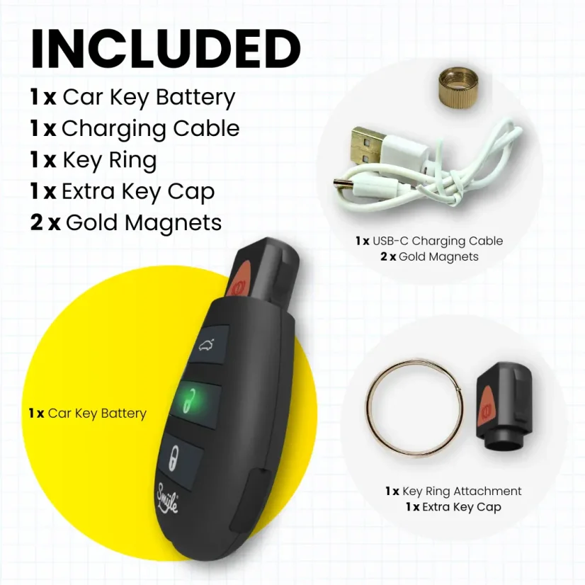 Smyle Labs 510 Battery Car Key Penjamin
