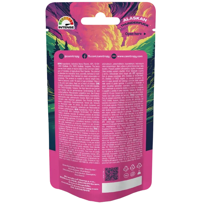 Canntropy 10-OHCD Blüte Alaskan Thunderfuck, 50 % 10-OHCD, 1 - 5 g
