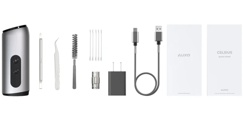 AUXO Celsius vaporizer - Slate gray