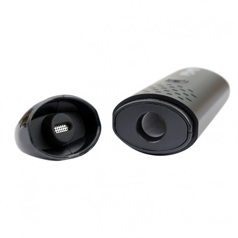 Black Leaf Mini-Vaporizer for herbs - grey