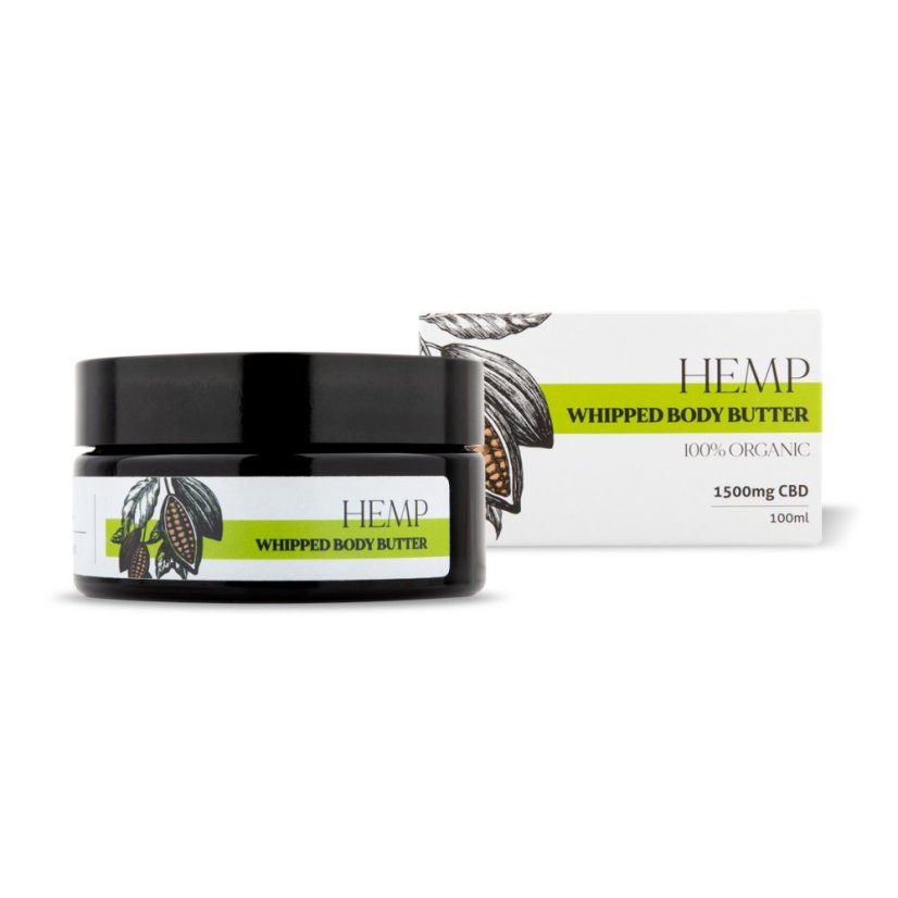 Endoca Kenevir Çırpılmış Vücut Yağı 1500 mg CBD, 100 ml