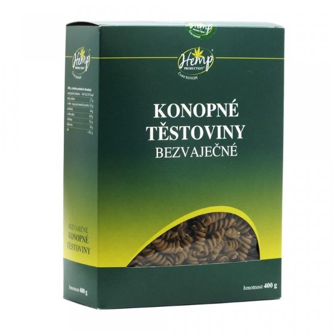 Hemp Production Eggless hemp pasta 400g - Spindles