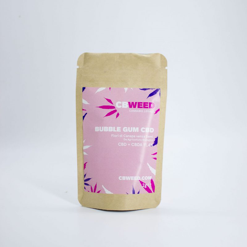 Cbweed CBD Hemp Flower Bubble Gum - 2 to 5 grams