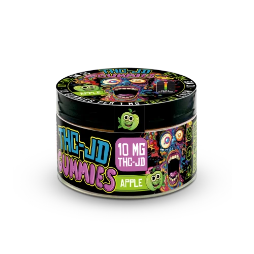 Euphoria THCJD Gummies Apple, 10 pcs x 1 mg, 10 mg